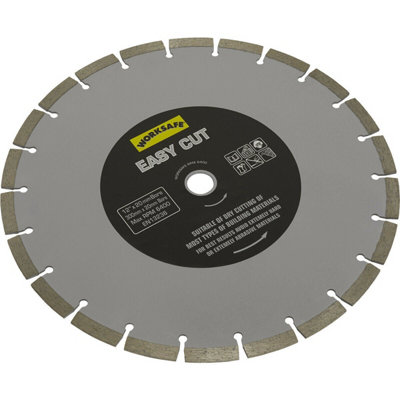 Easy Cut Diamond Blade - 300mm Diameter - 20mm Bore - Angle Grinder ...