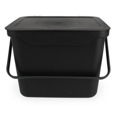 Easy Eco - 5L Compost Caddy - Black