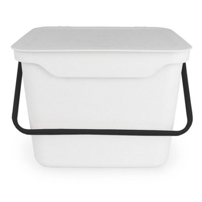 Easy Eco - 5L Compost Caddy - White