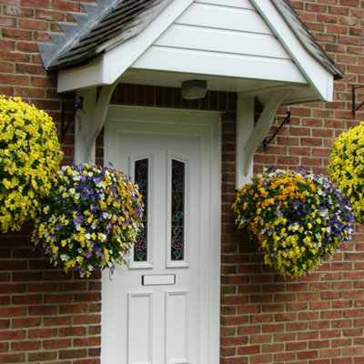 Easy Fill Hanging Baskets Set of 4 x 12' Baskets