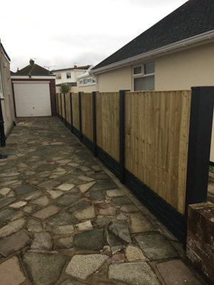 Easy Post - Post Extender - Graphite Grey - Eight Feet Extension