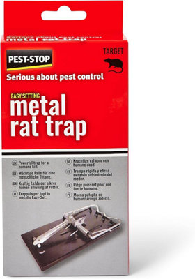 Easy Set Rat Trap Box, Manual Operation, Single Pack, Heavy Duty ...