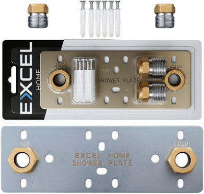 Easy Shower Fixing Plate Systems for Strong Shower Valve Connections ...
