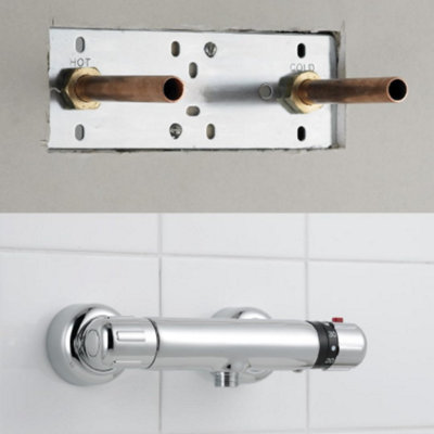Easy Shower Fixing Plate Systems for Strong Shower Valve Connections ...