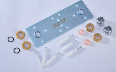Easy Shower Fixing Plate Systems for Strong Shower Valve Connections ...