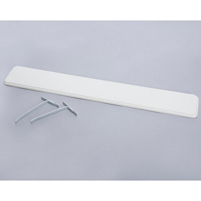 Easy to Fit Radiator Shelf - Wood Effect MDF Shelving for Living or ...