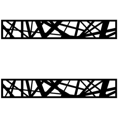 EasyComposite 2 x Composite Screen Wall Trellis Decorative Lattice ...