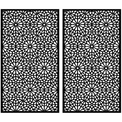 EasyComposite Composite Screen Trellis Topper Decorative Lattice Panel ...