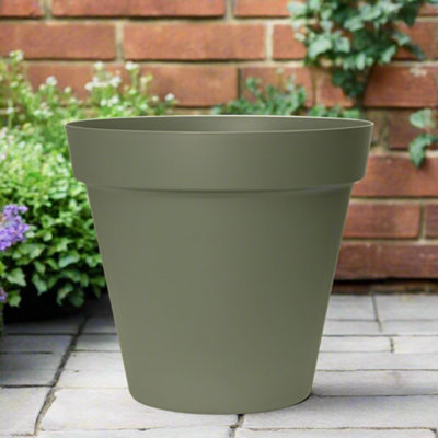 Easyday Smile Straight Flower Pot 40cm - Eucalyptus
