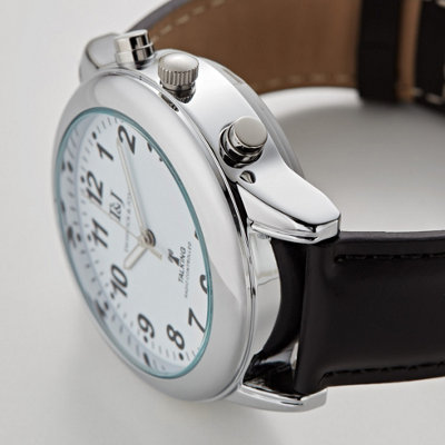EASYLIFE Atomic Talking Watch, British English Speaking for Visually ...