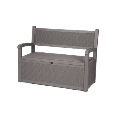 EASYLIFE Garden Storage Bench - Weatherproof Outdoor Seat with Hidden ...