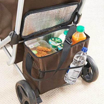 Easylife Lightweight 4-Wheel Shopping Trolley - Foldable with Large ...