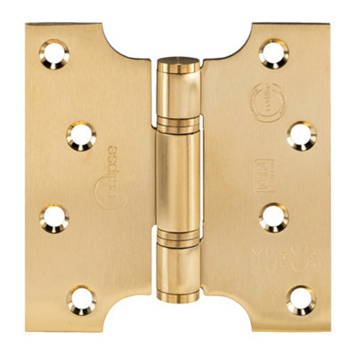 Eclipse 4 Inch (102 x 51mm) Stainless Steel Parliament Hinge - Electro ...