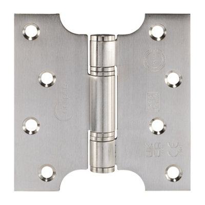 Eclipse 4 Inch (102 x 51mm) Stainless Steel Parliament Hinge - Satin ...