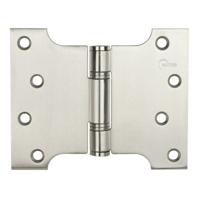 Eclipse 4 Inch (102 x 76mm) Stainless Steel Parliament Hinge - Satin ...