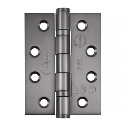 Eclipse 4 inch (102mm) Ball Bearing Hinge Grade 13 Square Ends - Dark ...