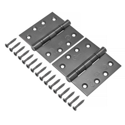 Eclipse 4 inch (102mm x 102mm) Ball Bearing Hinge Grade 13 Square Ends ...