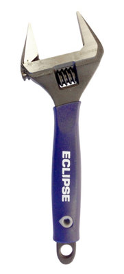 Eclipse Professional Tools ADJW8WJ 8" Adjustable Wrench - Extra Wide Jaws | DIY at B&Q