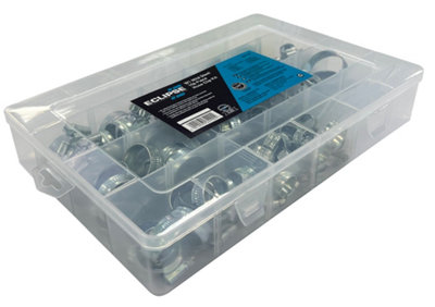 Eclipse Professional Tools ECW1-KIT W1 Mild Steel 106 Piece Hose Clip ...
