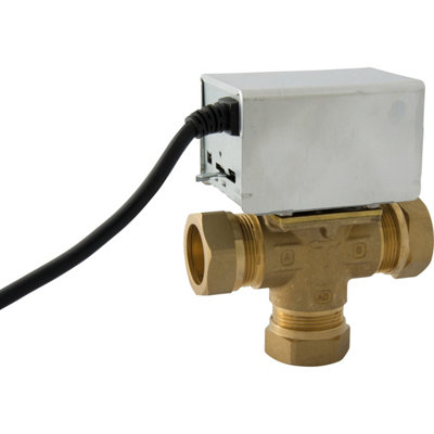 Eco 3 Port Mid Position Motorised Valve 28mm Tp-Mid28