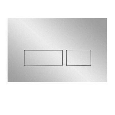 Eco Dual Flush Button Premium Chrome for Wall Hung Toilets