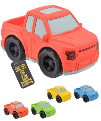 Eco-Friendly Colourful Bioplastic Toy Cars for Toddlers