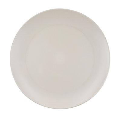Eco-Friendly Recycled Plastic Dinner Plates - Set of 4, 25.5cm