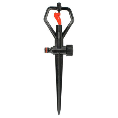 Eco Line Rotary Butterfly Garden Sprinkler with Spike and Quick Connect ...