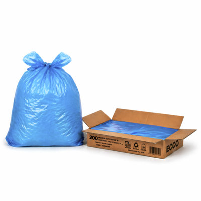ECO440B Medium Duty Refuse Sack Blue - Bin Bags - Bin Liners - 80L ...