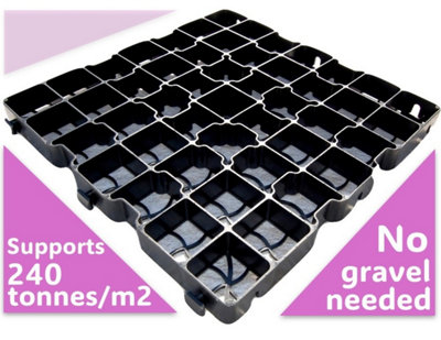 Ecobase Fastfit Shed Base Kit 12x4ft Garden Buildings - supports 240 ...