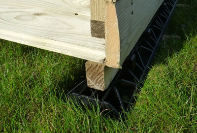EcoBearer 10ft x 8ft Shed Base Kit (For Floors With 8 x 10ft Bearers ...