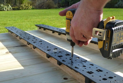 EcoBearer 12ft x 8ft Shed Base Kit (For Floors With 9 x 12ft Bearers ...