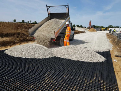 Ecodeck ECOPARK50 Gravel Stabilation Parking Driveway Grid - 1 Square Meter