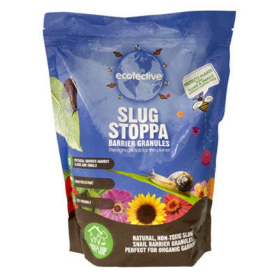 Ecofective Slug Defence Barrier Granules - 2L - Natural Slug & Snail ...