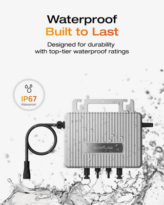 EcoFlow Stream Micro Inverter including cable kit