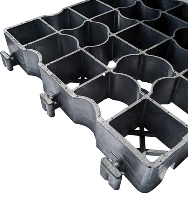 EcoGrid 6 x 8ft Shed Base Kit - Garden Base with Weed Membrane - Hot ...