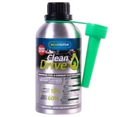 Ecomotive Clean Drive Advanced Fuel & Exhaust System Cleaner 450ml ...