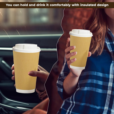 16 oz insulated coffee cups with lids store