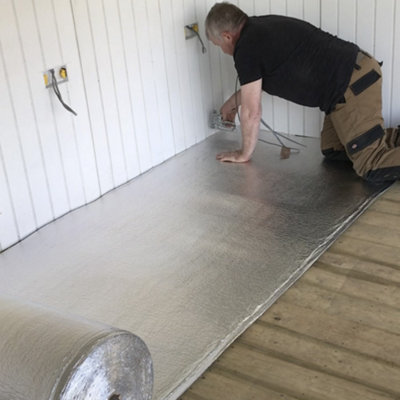 EcoTec Floor-Foam Insulation Kit 1.2m x 5m