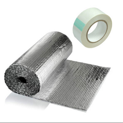 EcoTec Radiator Insulation Kit 400mm x 15m - (Insulates Approx. 6 ...