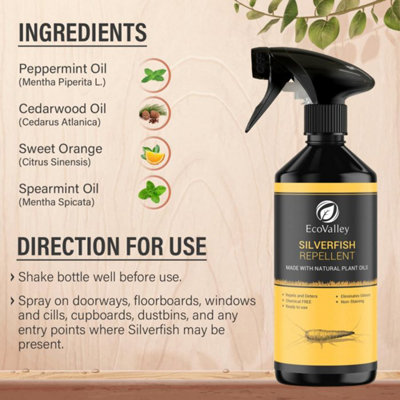EcoValley Silverfish Repellent Spray 500ML
