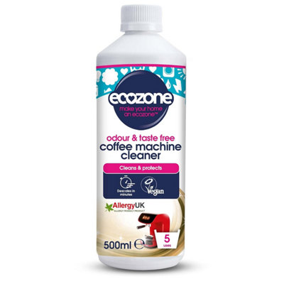 Ecozone Coffee Machine Cleaner and Descaler 500 ml - 5 Applications per ...