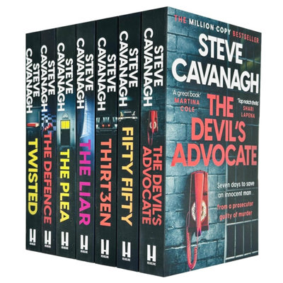 Eddie Flynn Series 7 Books Collection Set By Steve Cavanagh (Twisted ...