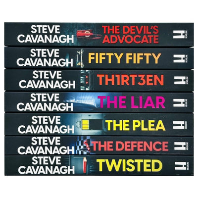 Eddie Flynn Series 7 Books Collection Set By Steve Cavanagh (Twisted ...