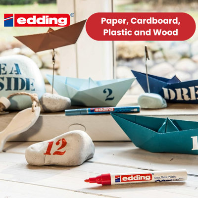 edding 750 gloss paint marker red