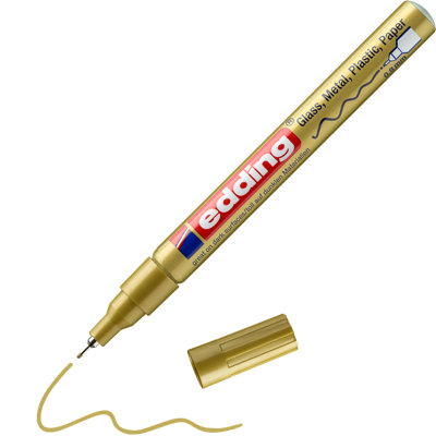 edding 780 gloss paint marker gold