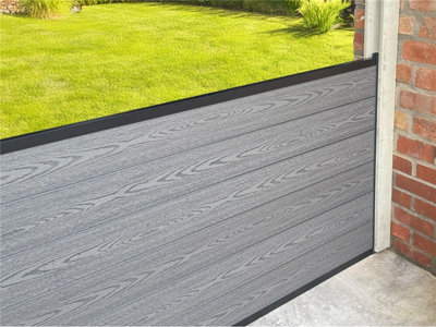 eDecks Evolution Fence Panel Kit For Timber & Concrete Posts 3ft ...