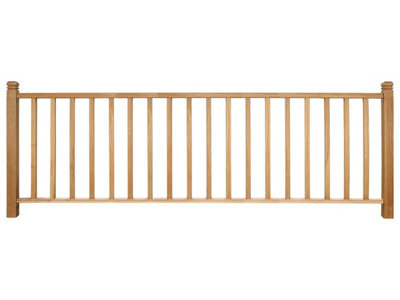 eDecks Hardwood Decking Handrail System Starter Kit (3170mm)