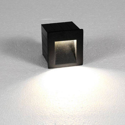 Edit Step Outdoor LED Wall Light Graphite