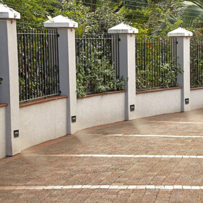 Edit Step Outdoor LED Wall Light Graphite